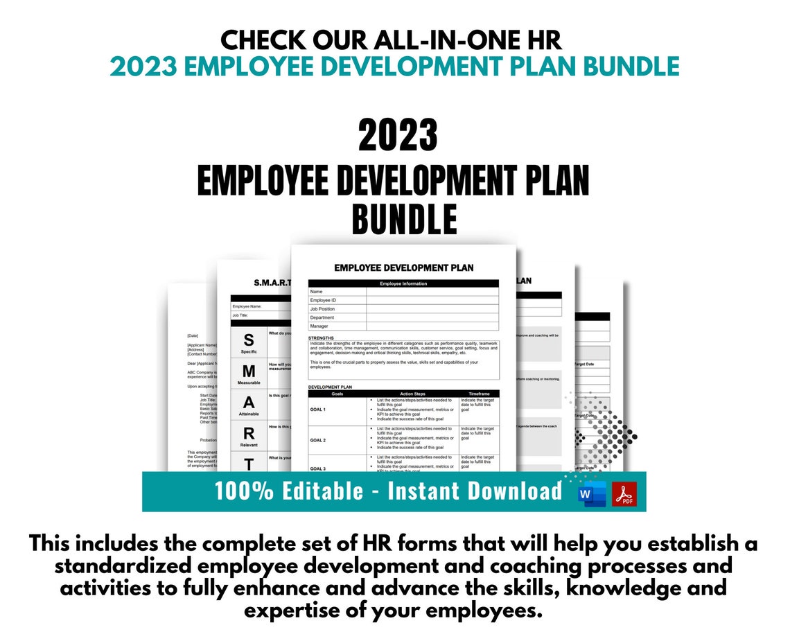 Employee Development Plan, Career Development Plan, Personal ...