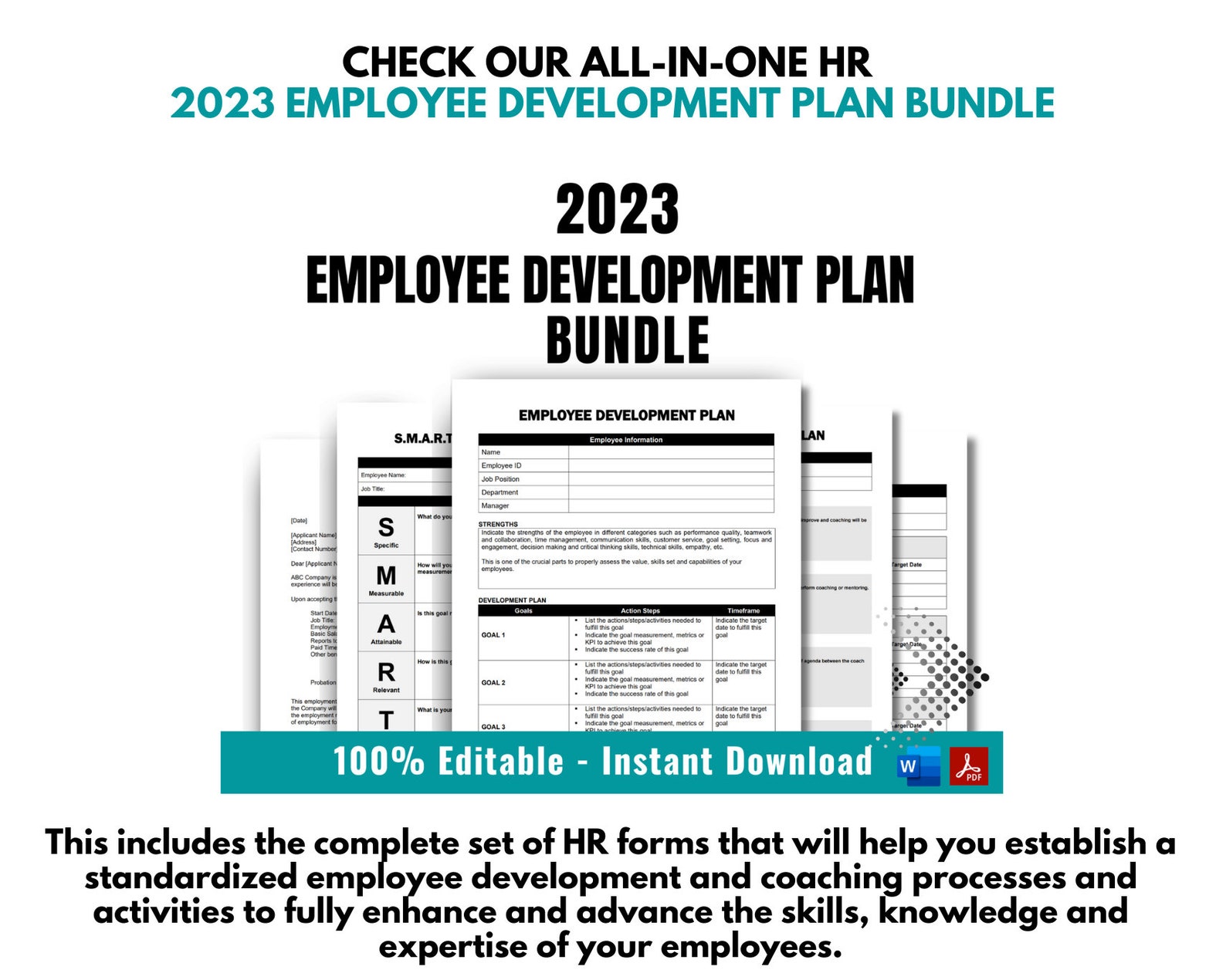 Employee Development Plan Career Development Plan Personal Development ...