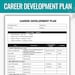 Career Development Plan, Employee Development Plan, Individual ...