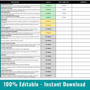 Employee 30 60 90 Day Plan, Employee Onboarding Plan, New Hire ...