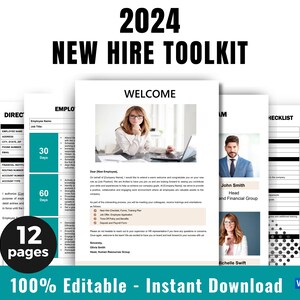 New Hire Toolkit, Employee Onboarding, Job Offer, New Hire Checklist ...