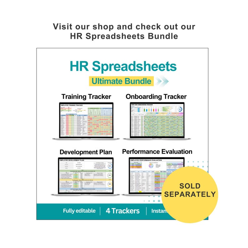Employee Training Tracker, New Hire Training Tracker, Employee Training ...