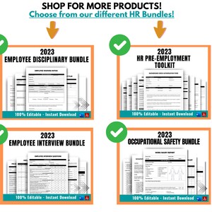 Employee Onboarding Bundle Job Offer New Hire Checklist New - Etsy