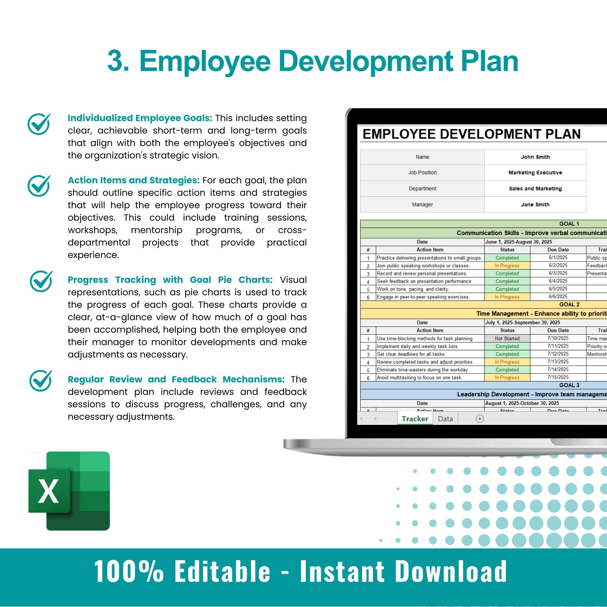 HR Spreadsheets, Employee Training, New Hire Onboarding Checklist ...