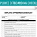 Employee Offboarding Checklist, Employee Exit Checklist, Employee Exit ...
