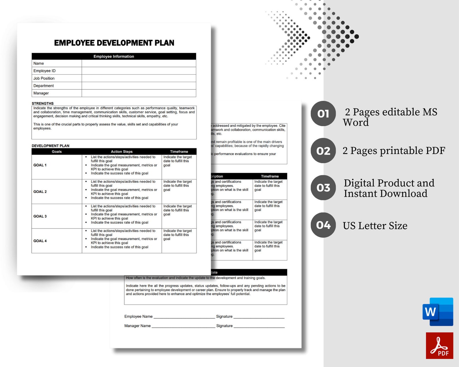 Employee Development Plan, Career Development Plan, Personal ...