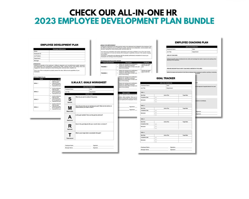 Employee Development Plan, Career Development Plan, Personal ...