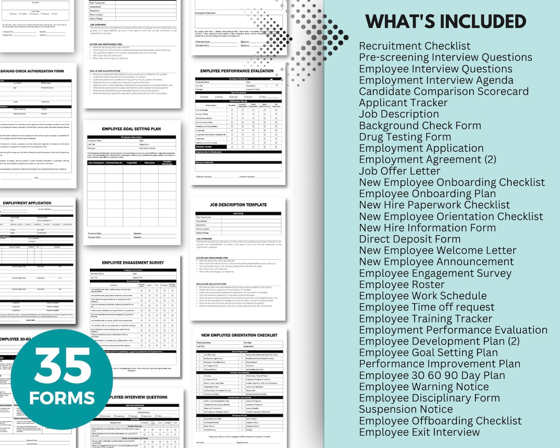 Employee 30 60 90 Day Plan, Employee Onboarding Plan, New Hire ...