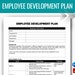 Employee Development Plan, Career Development Plan, Personal ...