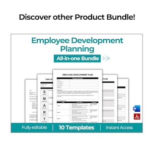 Leadership Development Plan, Employee Development Plan, Individual ...