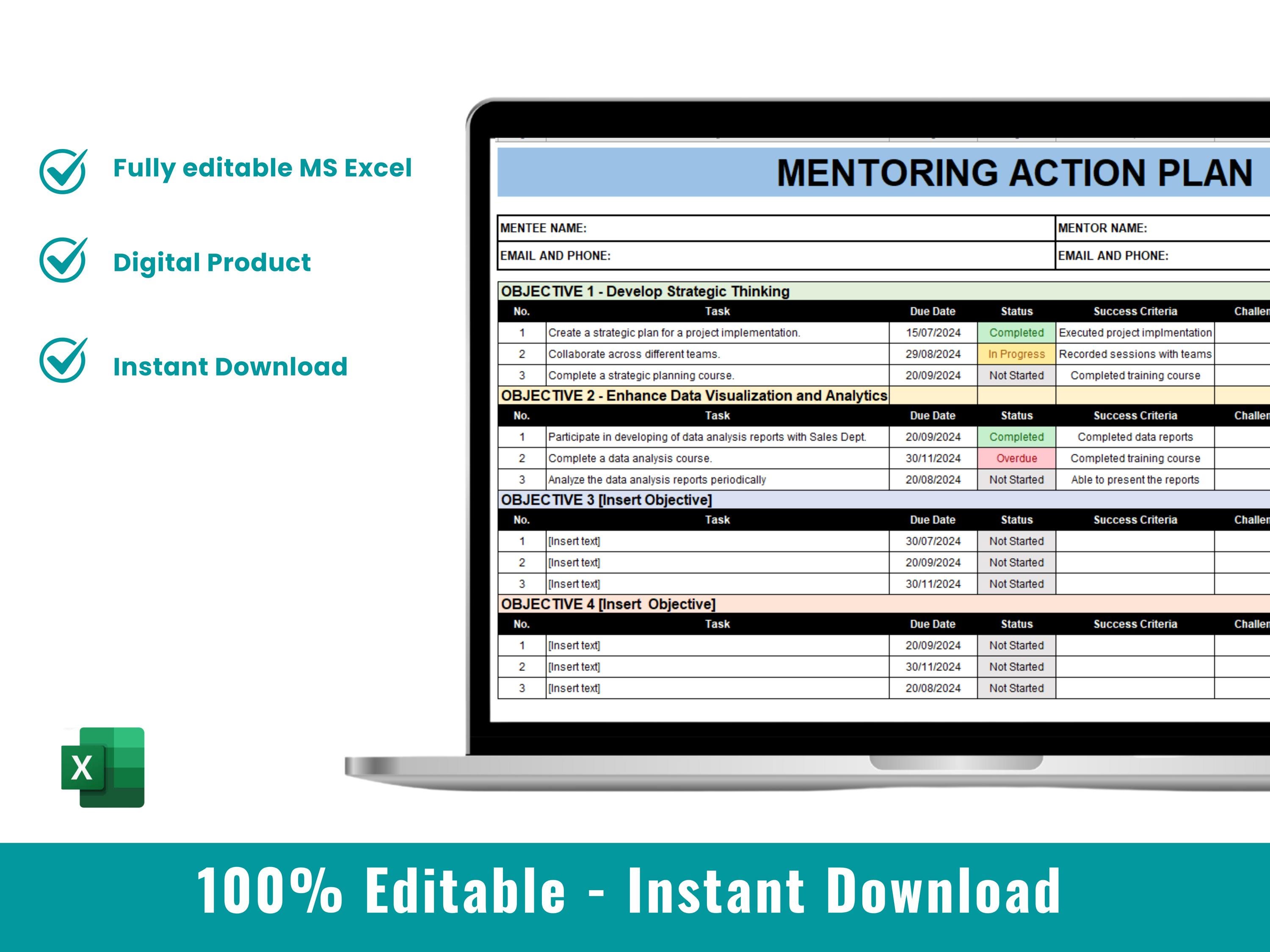 Mentoring Action Plan, Coaching and Mentoring, Career Coaching ...