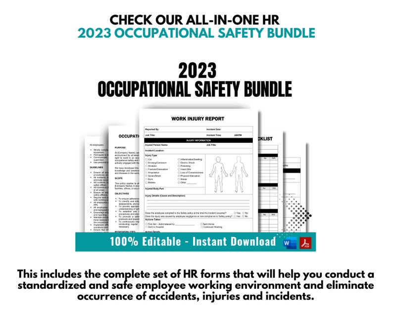 Incident Report Template, Work Accident Report, Accident Report, Health ...