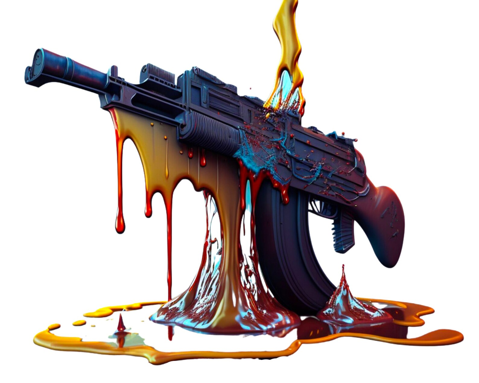 Dripping Gun Png Military Weapon Svg Guns Svg Pistol Svg Etsy Australia
