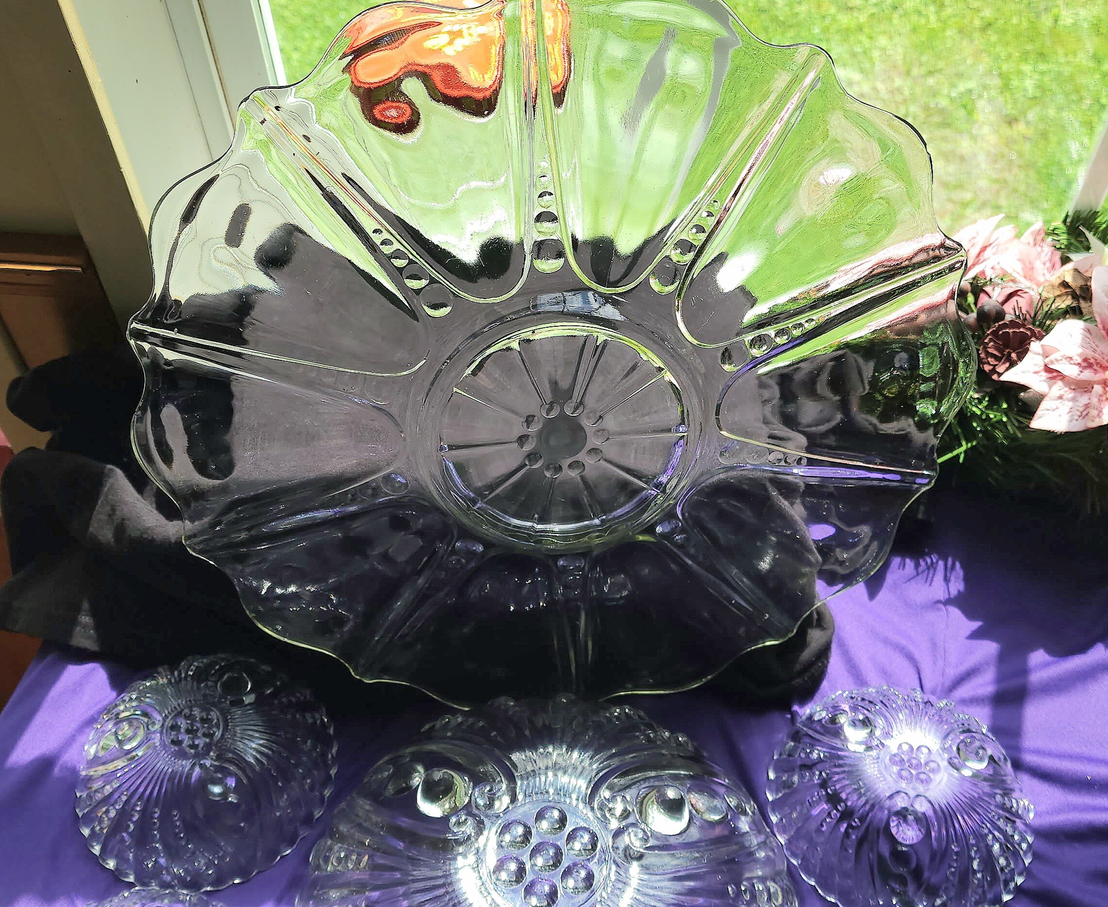 Anchor Hocking & Oyster Pearl 7 Piece Dinnerware Set With Platter ...