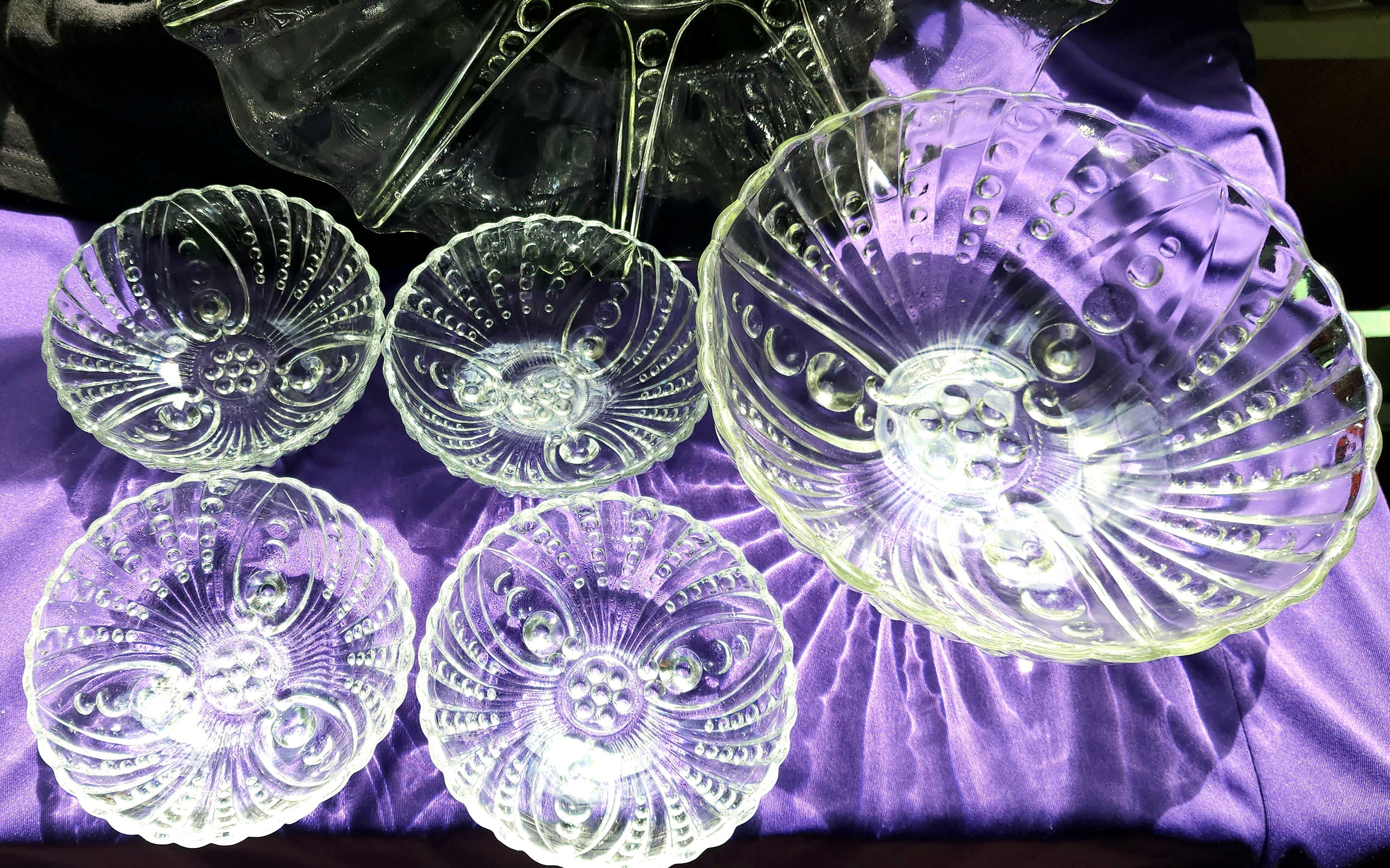 Anchor Hocking & Oyster Pearl 7 Piece Dinnerware Set With Platter ...