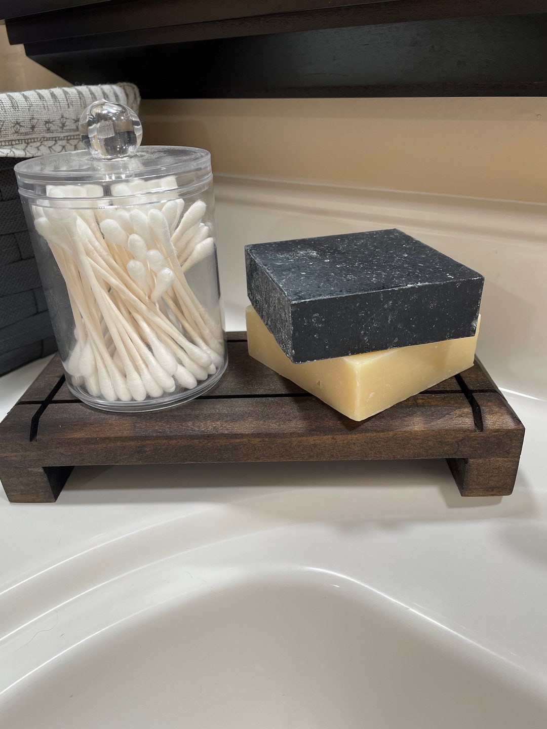 Introducing the Rustic Farmhouse Wooden Soap Stand! - Etsy