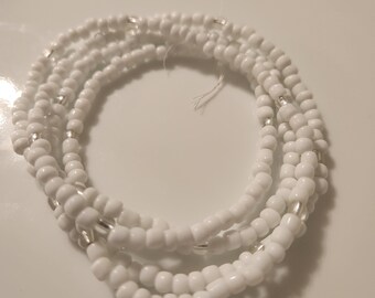 Obatala Eleke, Collares, Santeria Bead Necklaces, Elekes - Etsy