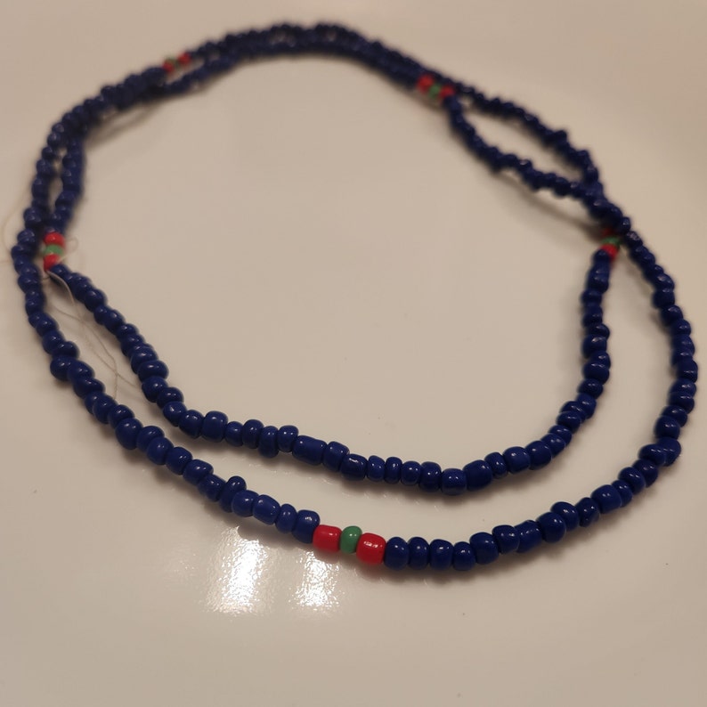 Olokun/olókun Eleke, Collares, Santeria Bead Necklaces, Elekes - Etsy