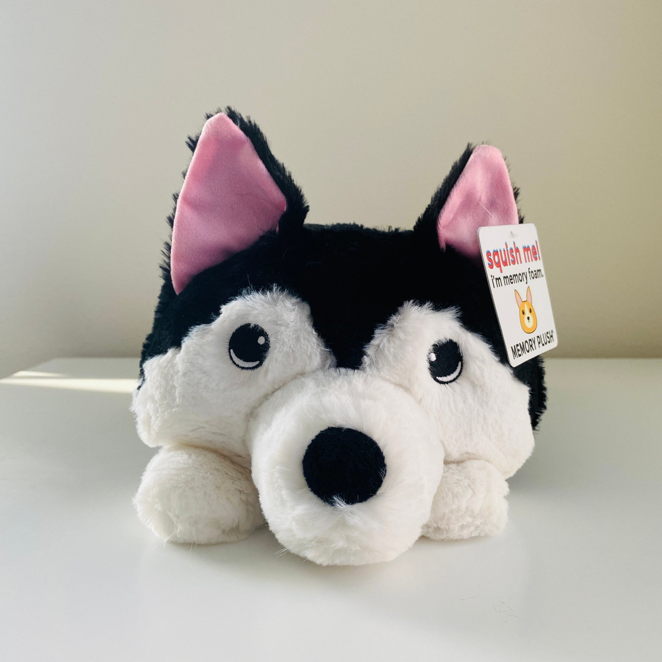 Siberian Husky Plush: Limited Edition Memory Foam Pillow Pet - Etsy