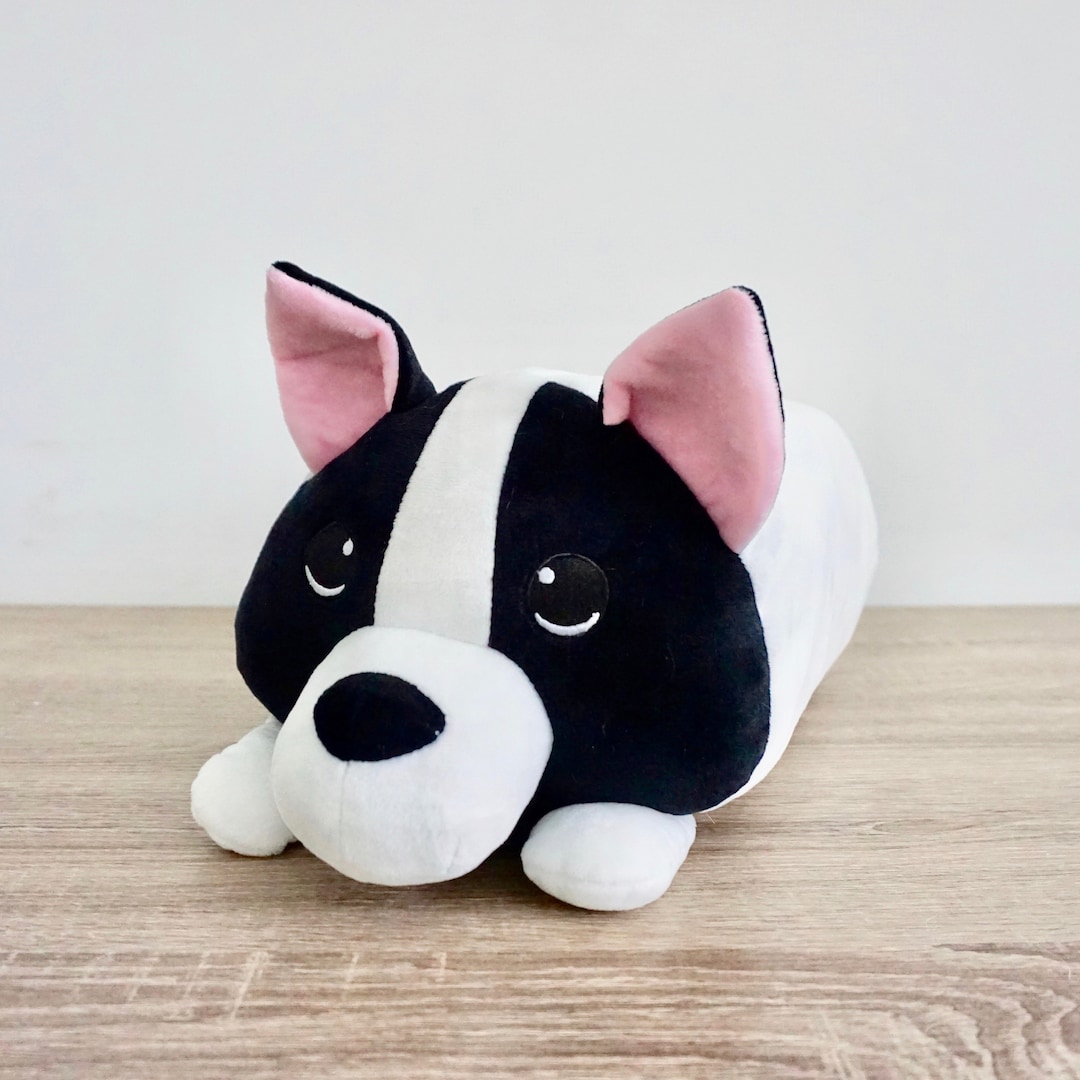 French Bulldog Plush Toy | Memory Foam Pillow Stuffed Animal | Soft ...