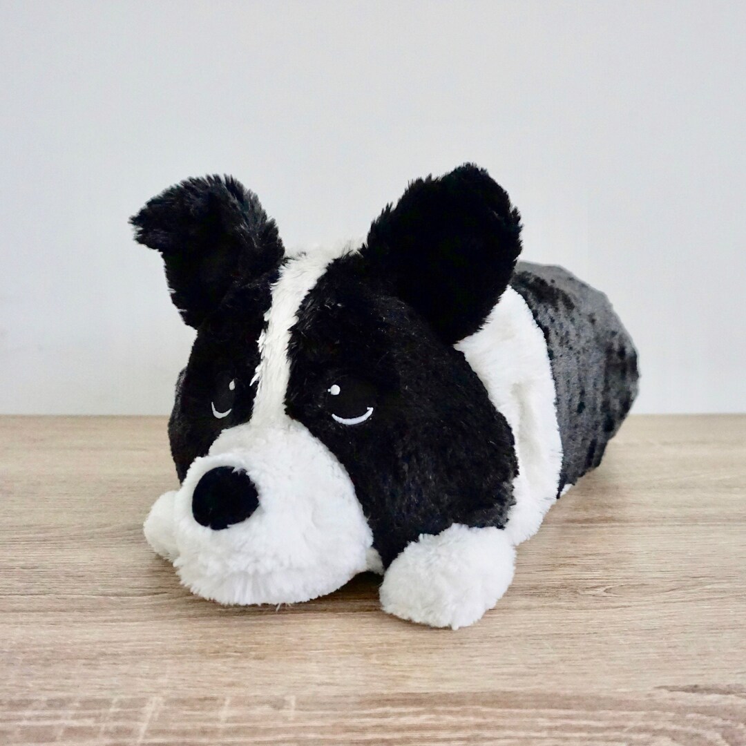 Border Collie Plush Toy - Limited Edition | Memory Foam Pillow Stuffed ...
