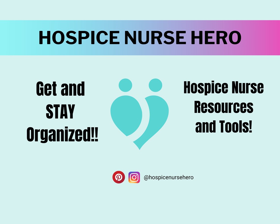 Hospice Pronouncement Checklist, Hospice Nurse Checklist, Cheat Sheet ...