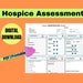 Hospice Assessment Form, Hospice Nurse Cheat Sheet, Hospice ...