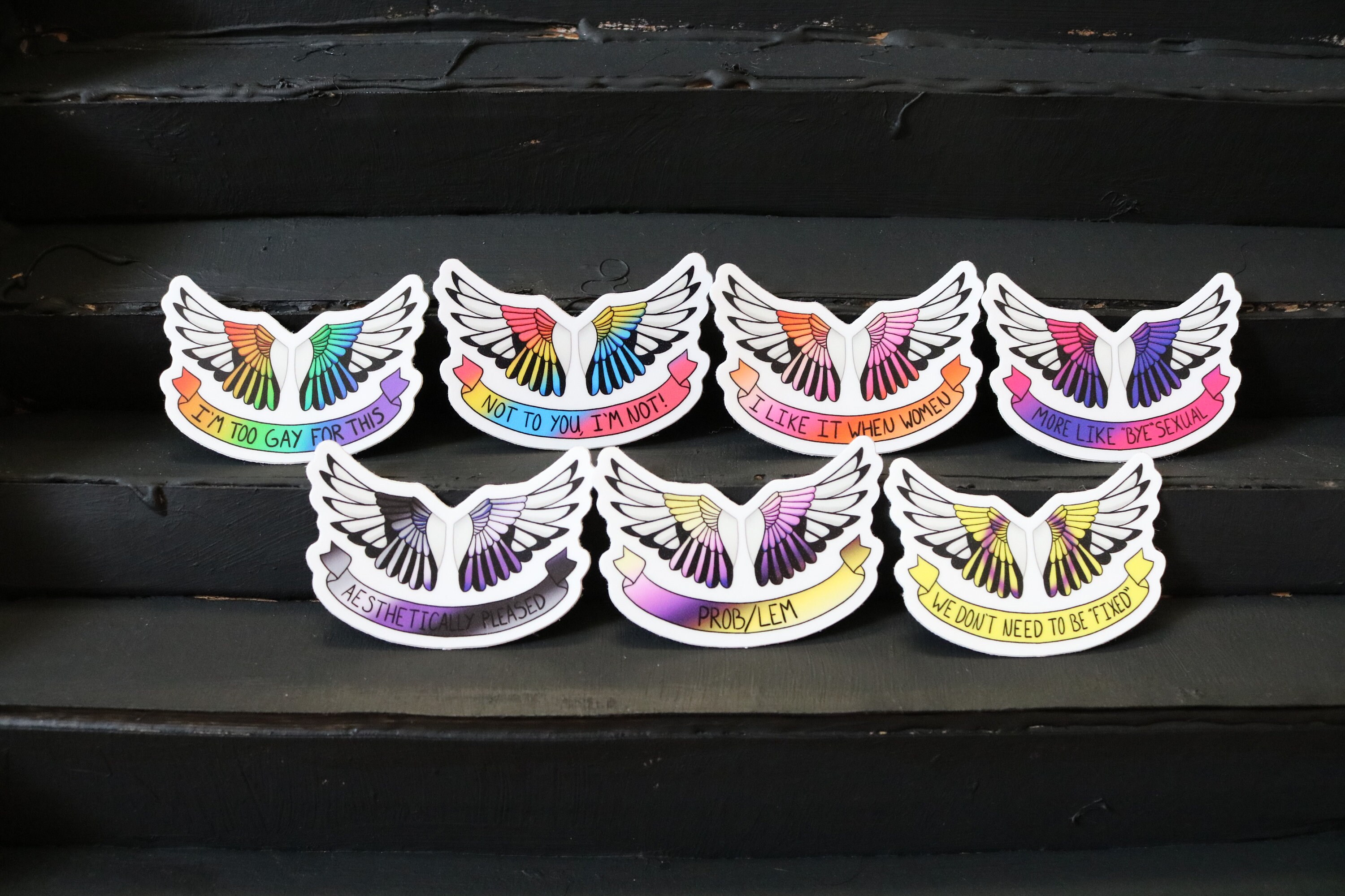 Bi Pride 2" Vinyl Sticker - Etsy