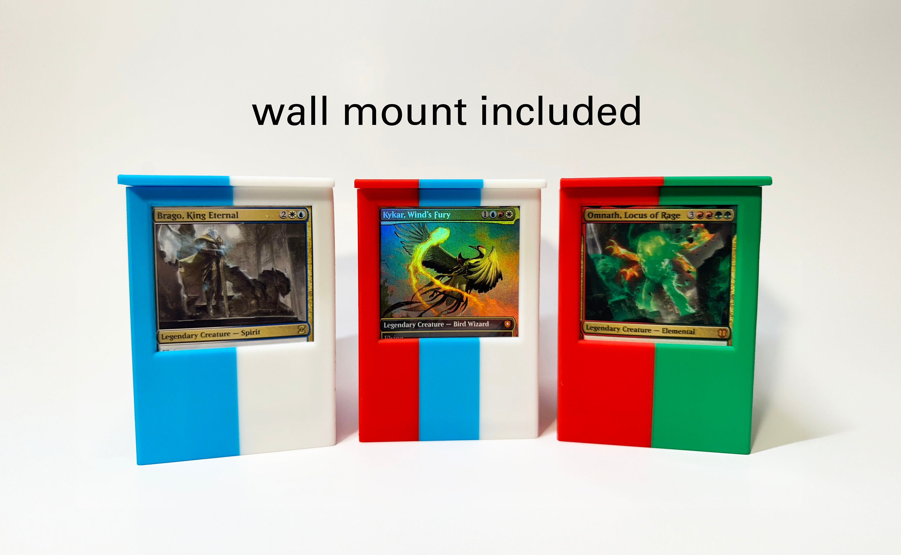 MTG Deck Box, Wall-mounted Included, Commander Display, 3D Print, Magic ...
