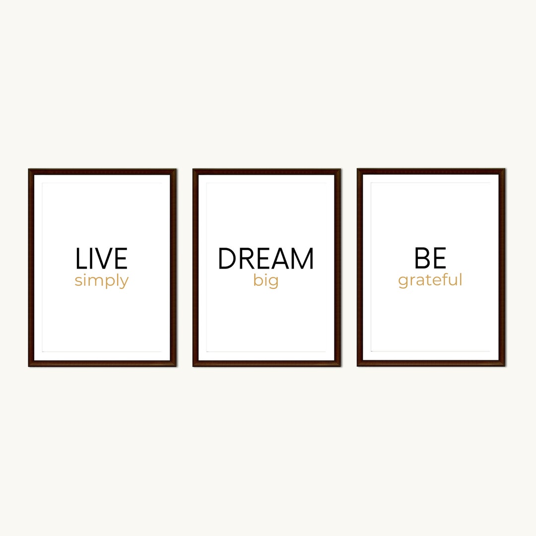 A4 Quote Printable Inspiring Printable Inspiring Décor - Etsy