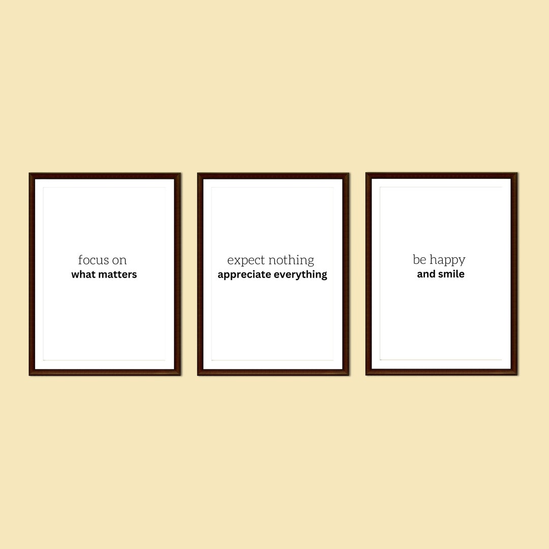 A4 Quote Printable Inspiring Printable Inspiring Décor - Etsy