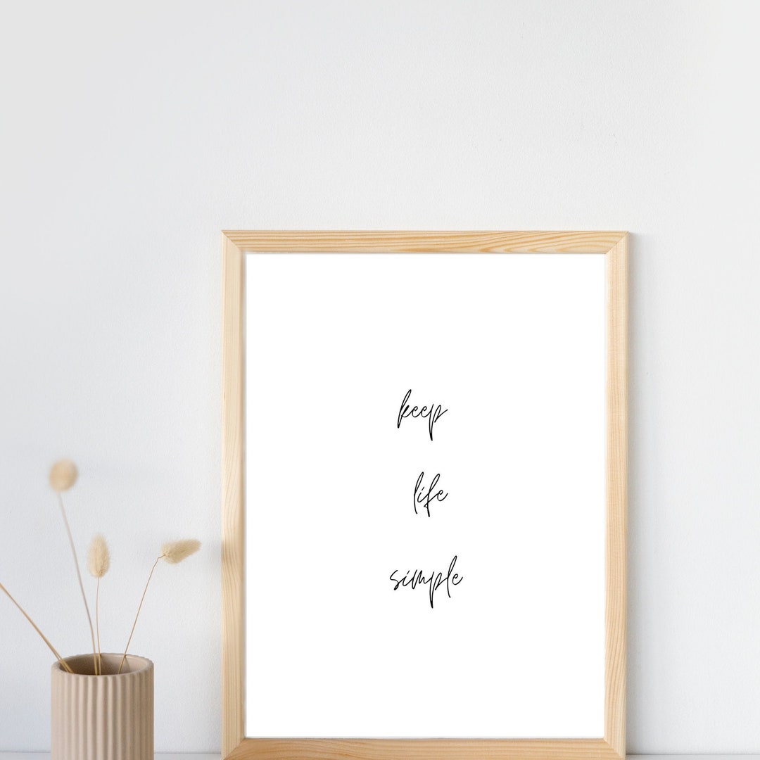 A4 Quote Printable Inspiring Printable Inspiring Décor - Etsy