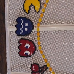 Pac-man Perler Body Chain - Etsy