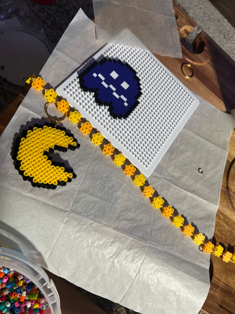 Pac-man Perler Body Chain - Etsy