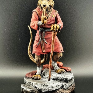 TMNT Master Splinter Custom Statue - Etsy
