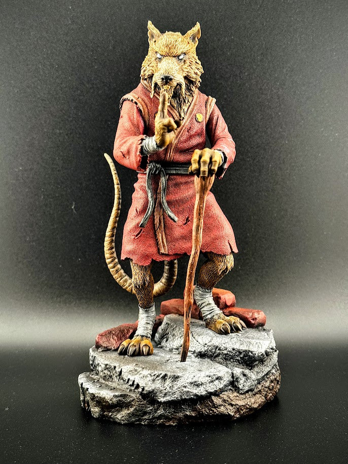 TMNT Master Splinter Custom Statue - Etsy