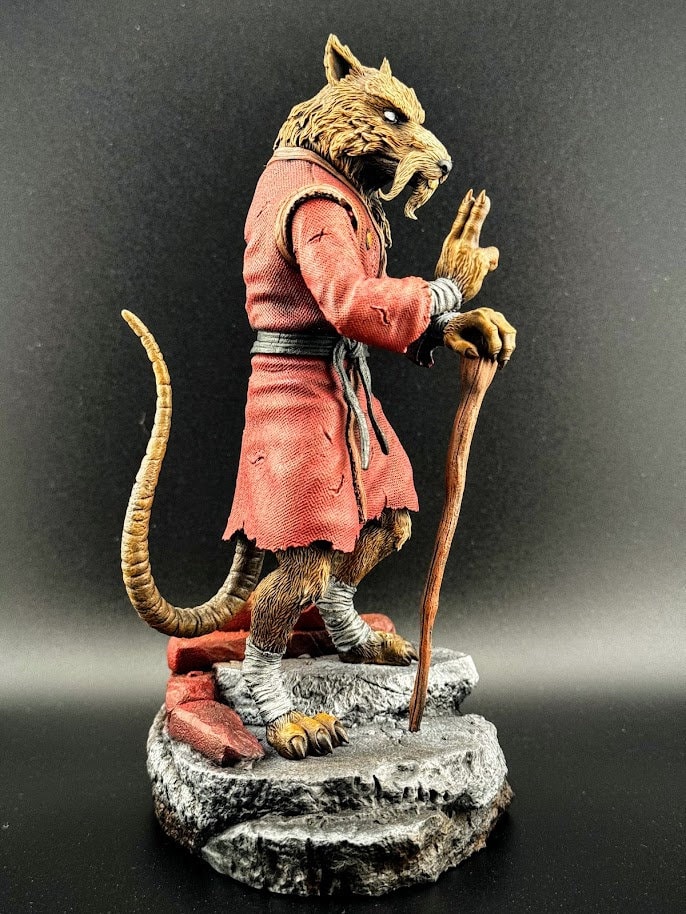 TMNT Master Splinter Custom Statue - Etsy