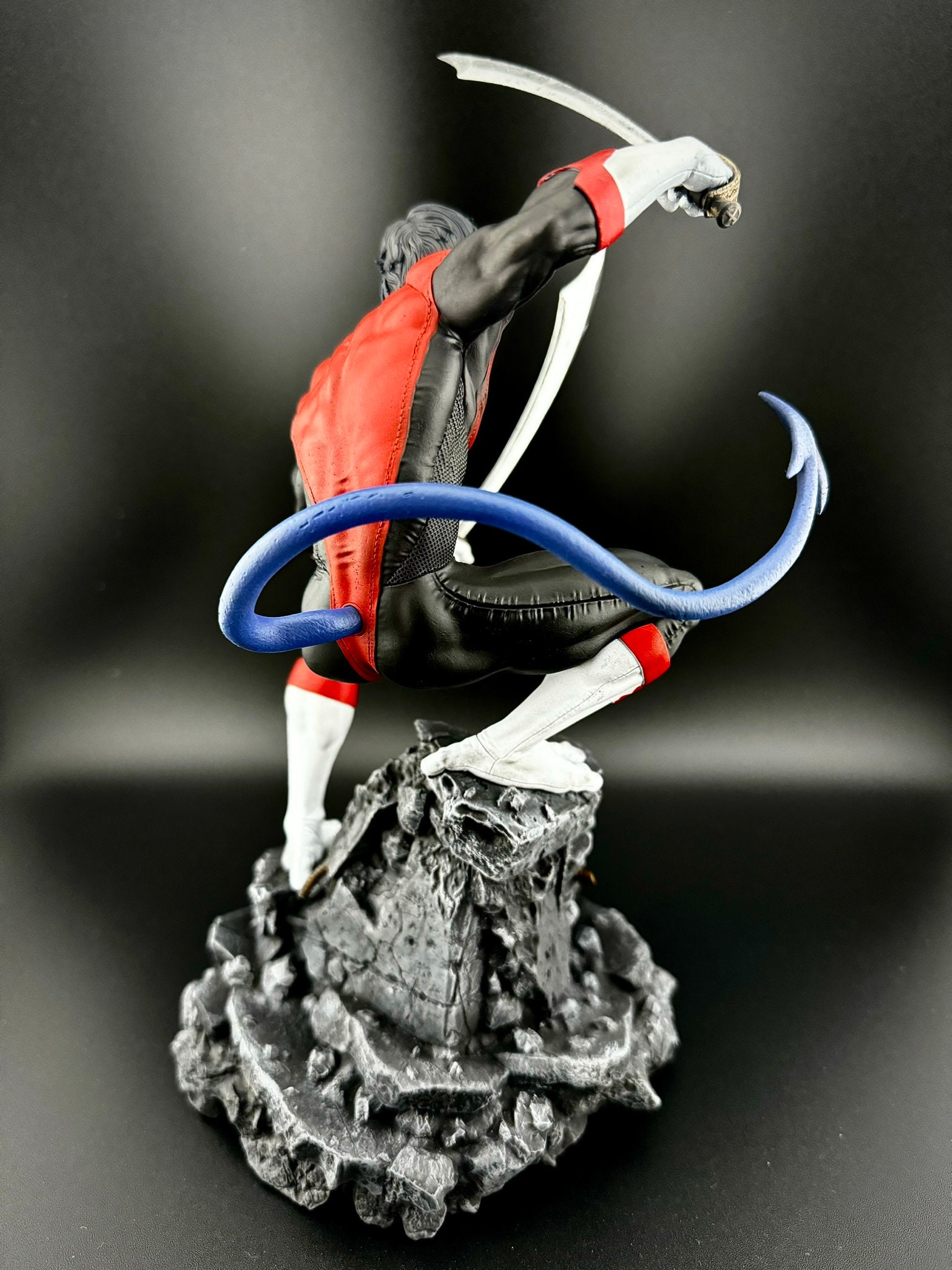 Nightcrawler From X-men Custom Painted Statue - Etsy