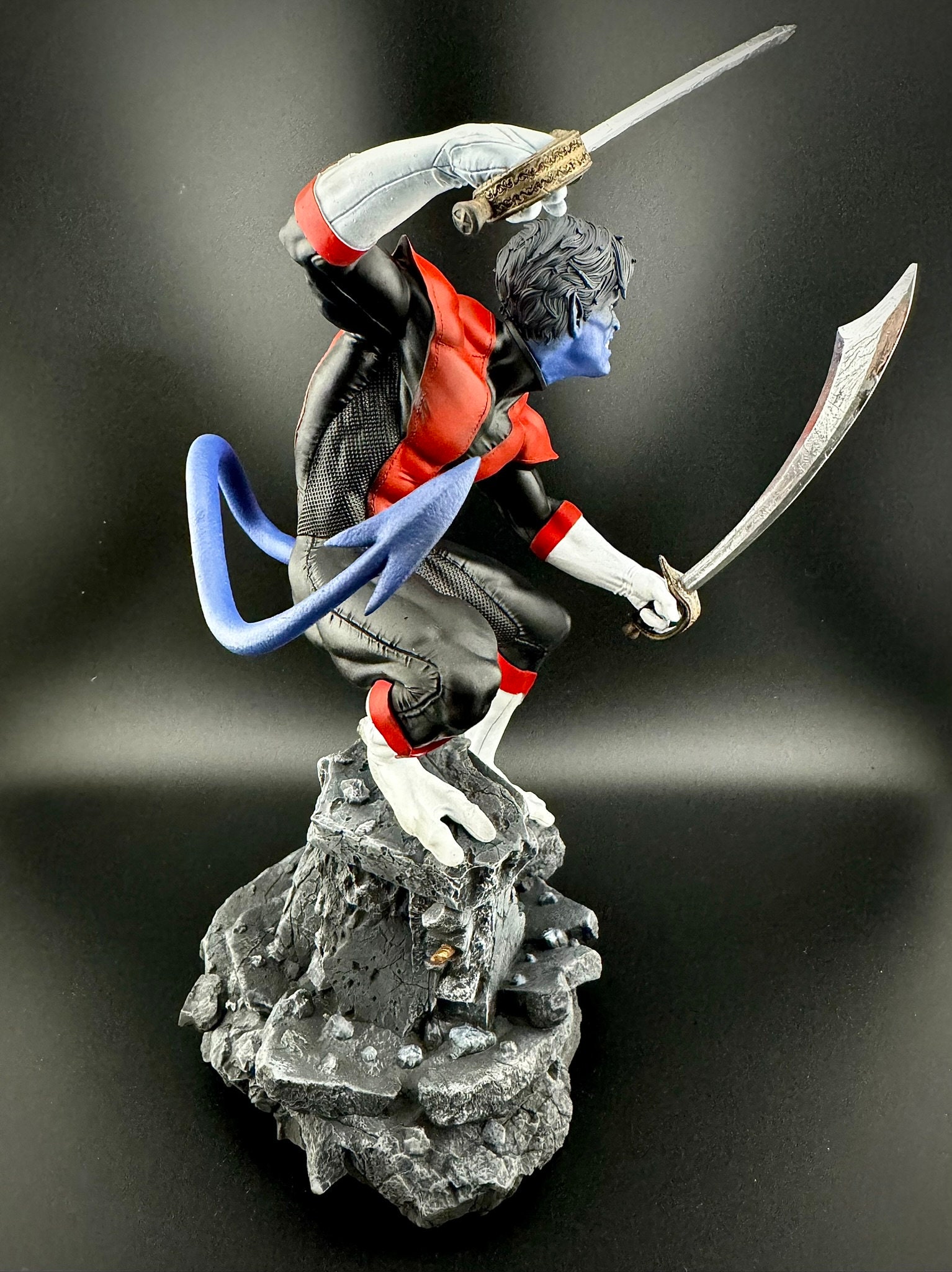 Nightcrawler From X-men Custom Painted Statue - Etsy