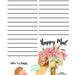 Happy Mail Savings Tracker/challenge - Etsy