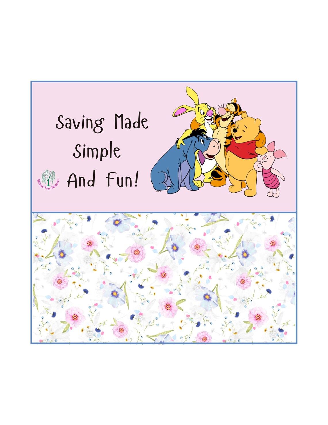 Saving Made Simple and Fun With Winnie the Pooh (DIGITAL) A6 Savings ...