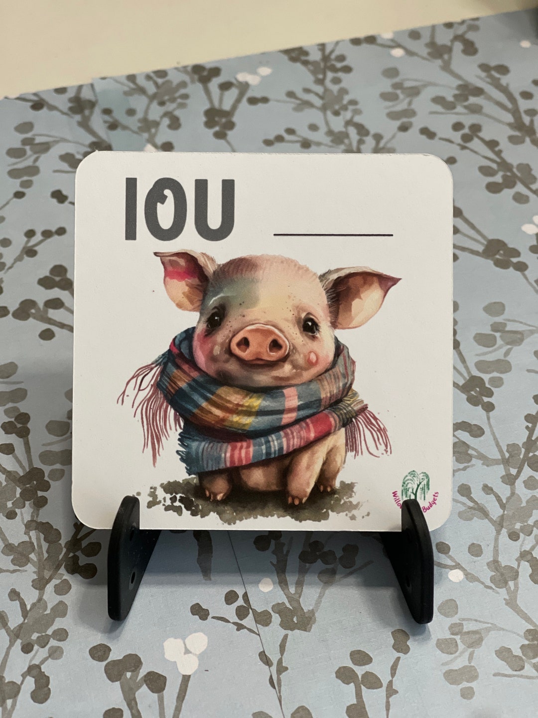 Iou/fully Funded Placeholders-piggy Theme Bundle Savings Challenge Cash ...