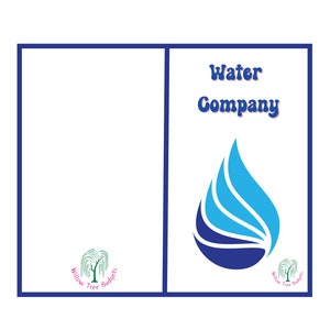 Water Company Month Ahead (DIGITAL) A6 Savings Challenge Set of Three ...