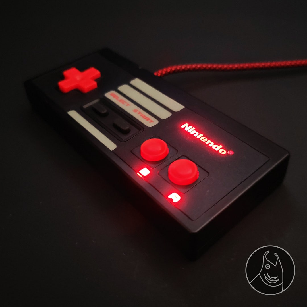 Edge Lord Custom Official NES Controller Paracord Logo LED Mod - Etsy