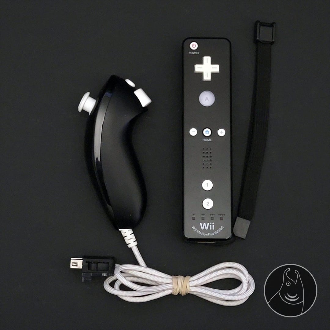 Official Custom Nintendo Wii Controller Set Orca Wii Remote Nunchuk wii ...