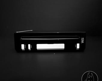 Orca Custom Official Nintendo Wii System Black and White Accents White ...