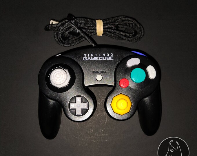 Official Nintendo Gamecube Controller Black Paracord Sleeve - Etsy