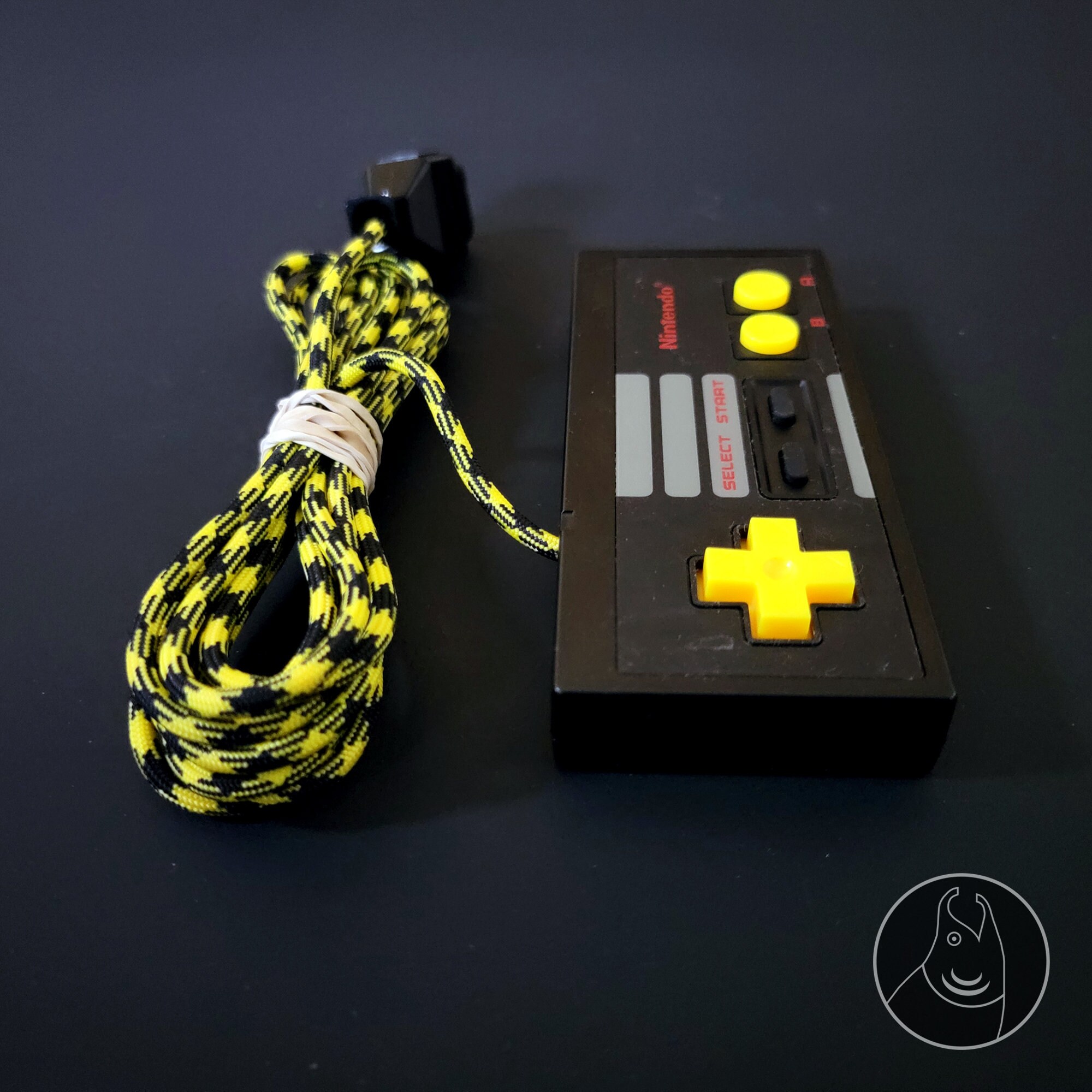 High Voltage Custom NES Controller Paracord New Buttons New Shell - Etsy