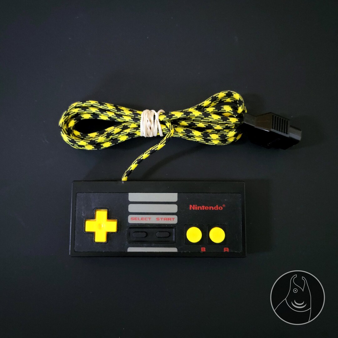 High Voltage Custom NES Controller Paracord New Buttons New Shell - Etsy