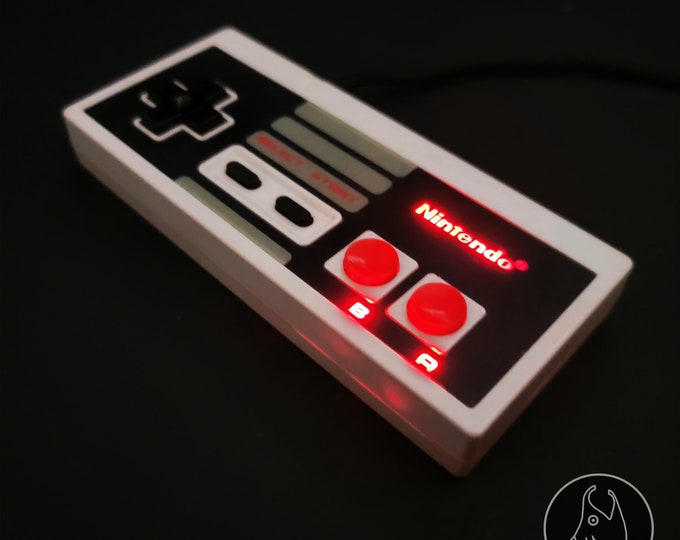 Standard - Custom Official NES Controller - Refurbished + LED Mod - Etsy